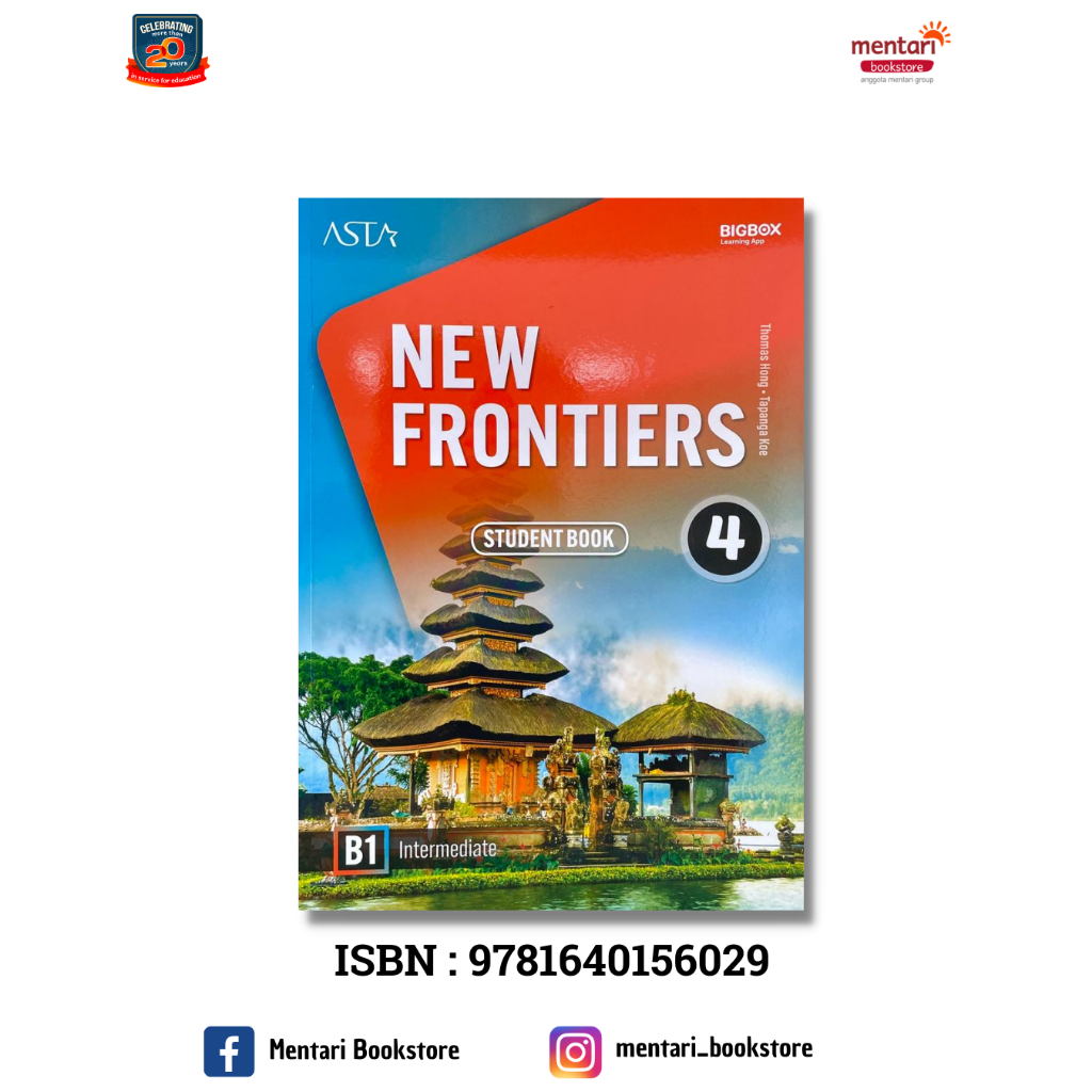 Jual Buku Belajar Bahasa Inggris SMP-SMA - Asta New Frontiers | Shopee ...