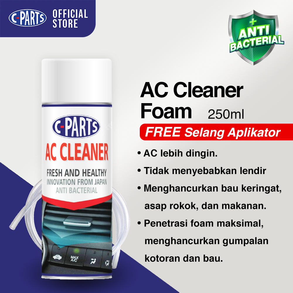 Jual Premium AC Cleaner Foam Anti Bacterial AC Refresh C-PARTS | Shopee ...
