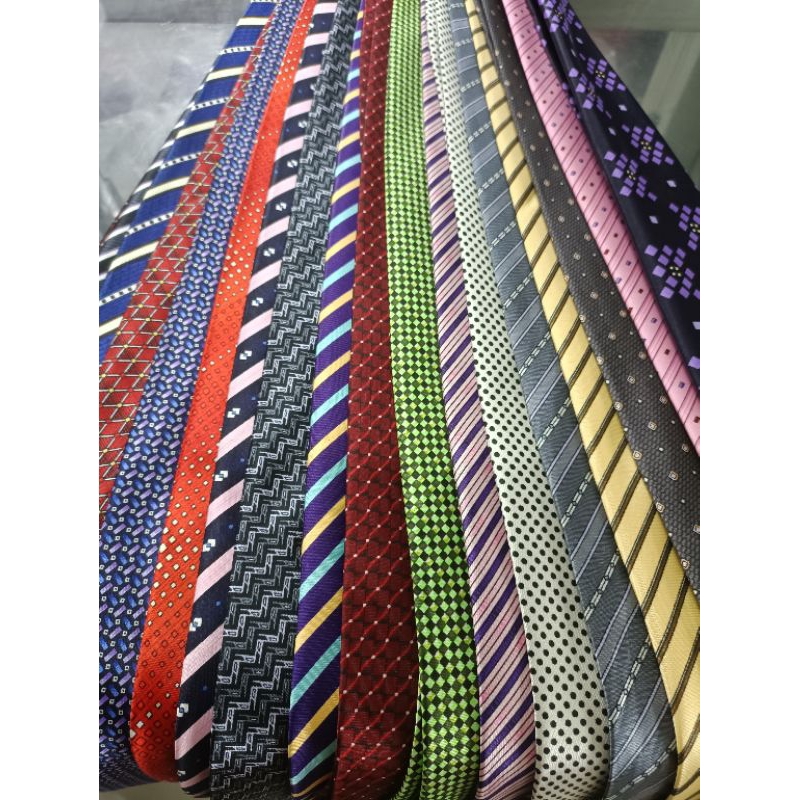 Jual Dasi motif Garis bahan | Shopee Indonesia
