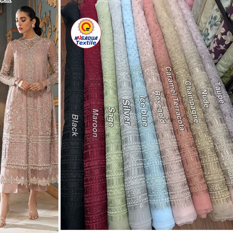 Jual 1/2 METER KAIN LACE // LOLLY LACE // LACE PAYET // LACE FULL ...