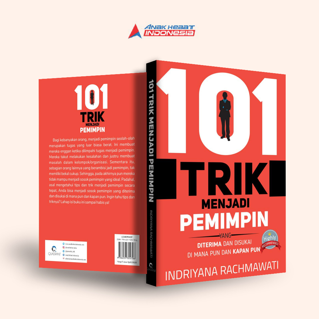 Jual Buku 101 Trik Menjadi Pemimpin Yang Diterima Dan Disukai Di Mana Pun Dan Kapan Pun | Shopee ...