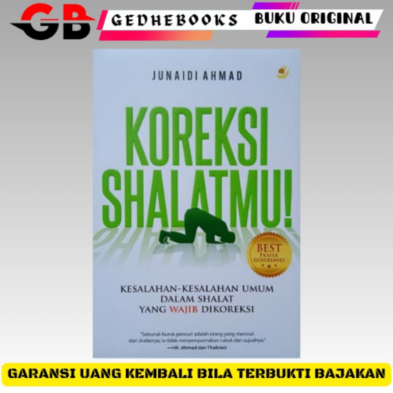Jual BUKU RELIGION / KOREKSI SHALATMU KESALAHAN-KESALAHAN UMUM DALAM SHALAT YANG WAJIB DIKOREKSI ...