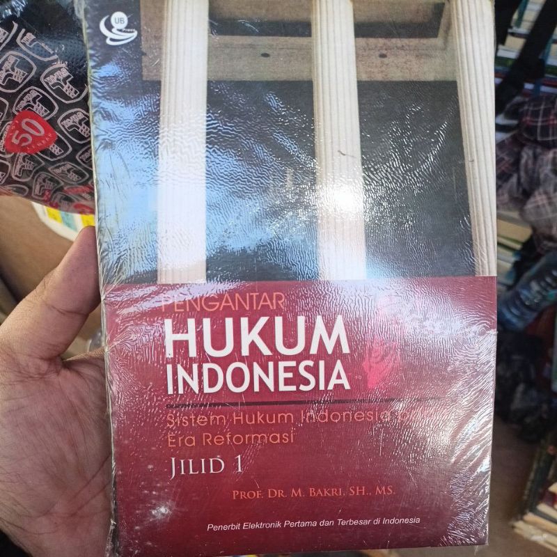 Jual Buku Pengantar Hukum Indonesia PHI Universitas Brawijaya UB Prof ...