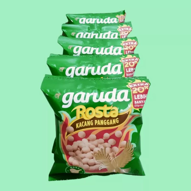 Jual Garuda Kacang Rosta Bawang 10gr [10 pcs/renceng] | Shopee Indonesia