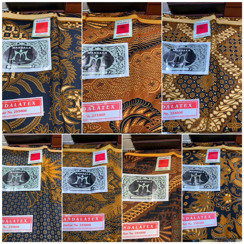 Jual GROSIR !! Kain Panjang Batik Halus Mandala | Kain Jarik / Kain Gendong Mandala Original ...