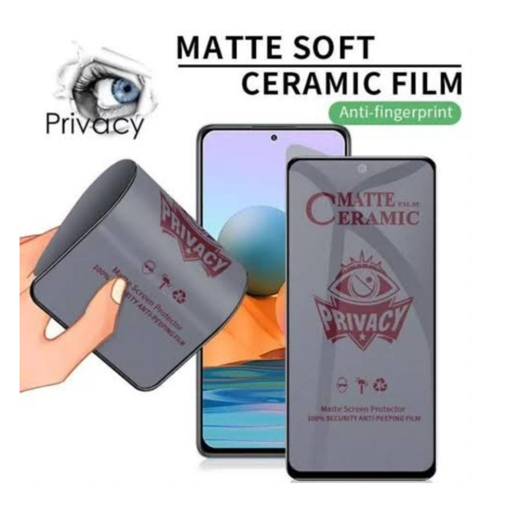 Jual Tempered Glass Full Cover Ceramic Anti Spy Matte Privacy Grosir | Shopee Indonesia