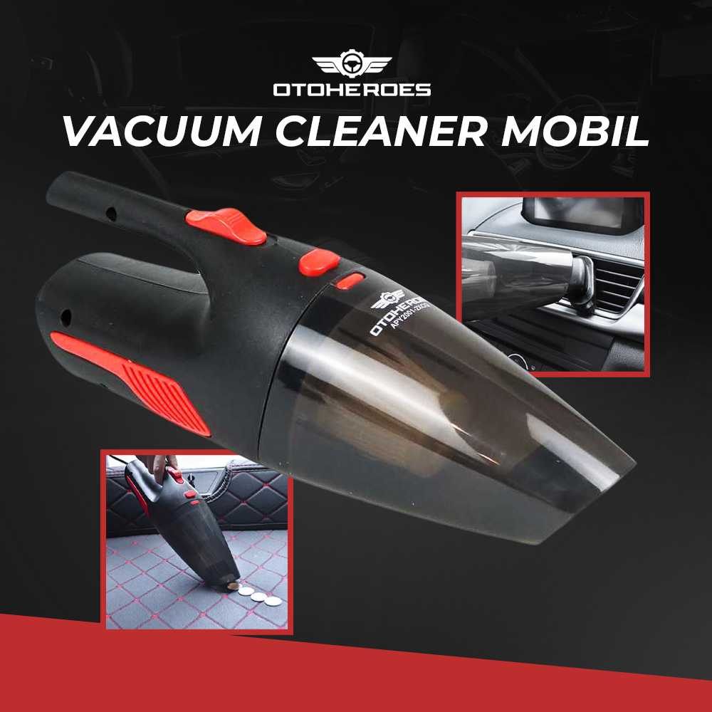 Jual Vakum Cleaner Mobil Vacuum Penyedot Debu Mini 12V 120W | Shopee ...