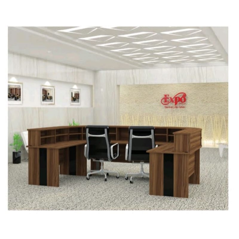 Jual Meja Counter - Meja Resepsionis Expo MD Seriess | Shopee Indonesia
