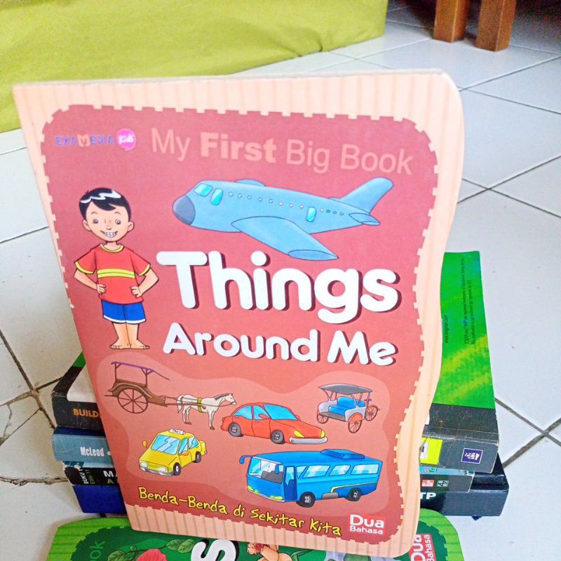 Jual BUKU MY FIRST BIG BOOK THINGS AROUND ME (benda benda disekitar ...