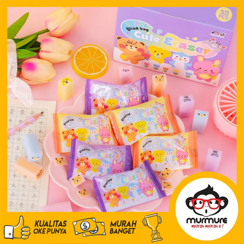 Jual MURMURE I PENGHAPUS KARET BENTUK PERMEN KARAKTER LUCU PENGHAPUS ...