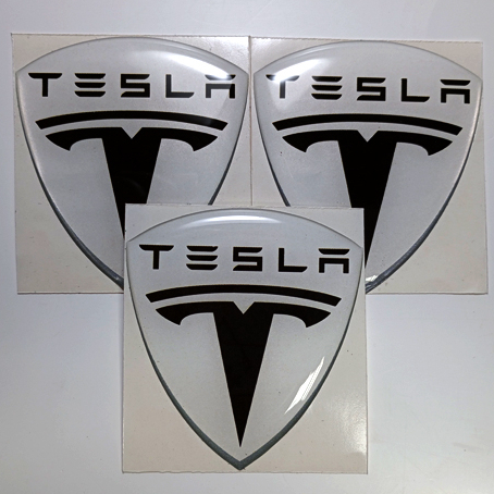 Jual Stiker TESLA Stiker Timbul Lentur 3D Merchandise | Shopee Indonesia