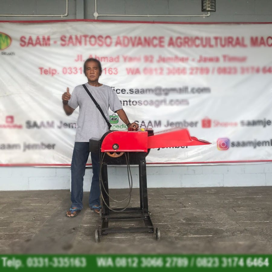 Jual Mesin pencacah / perajang rumput Pakan Ternak ( copper atau chaff ...