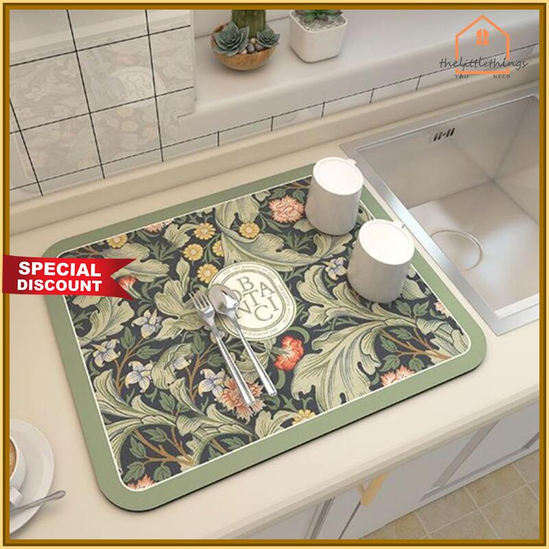 Jual The Little Things Alas Tatakan Dapur / Alas Pengering Piring ...