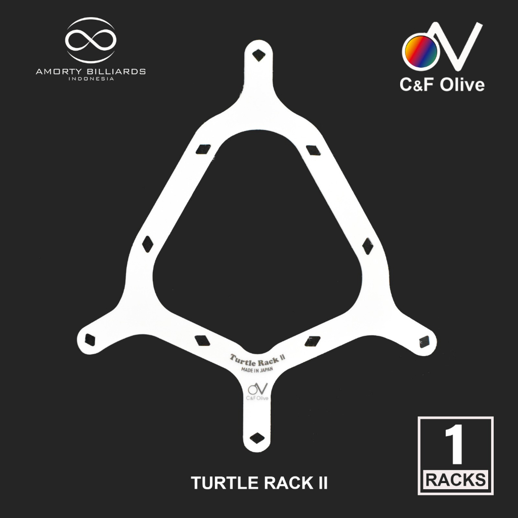 Jual Turtle Rack 2 - 1 Pc / Accesories Billiard | Shopee Indonesia