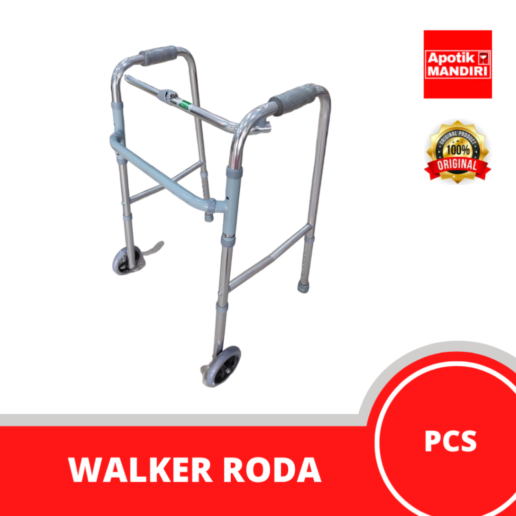 Jual WALKER RODA / ALAT BANTU JALAN - ALAT BANTU JALAN LANSIA | Shopee ...