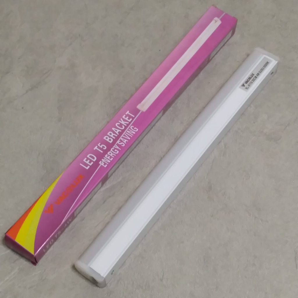 Jual FLASH SALE Lampu LED T5 BRACKET 4WATT VACOLUX 30CM 30 CM NEON T5 | Shopee Indonesia