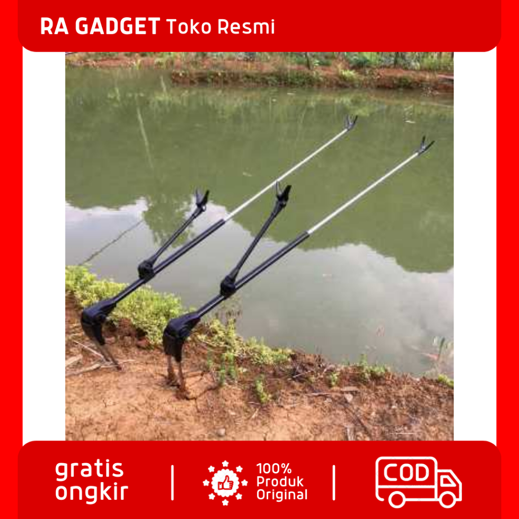 Jual Bracket Joran Pancing Tegek Laut Ikan Adjustable Holder / Bracket ...