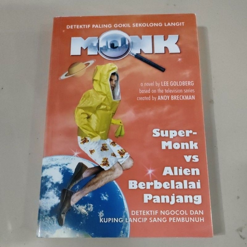 Jual Novel Monk Super Monk vs Alien Berbelalai Panjang | Shopee Indonesia