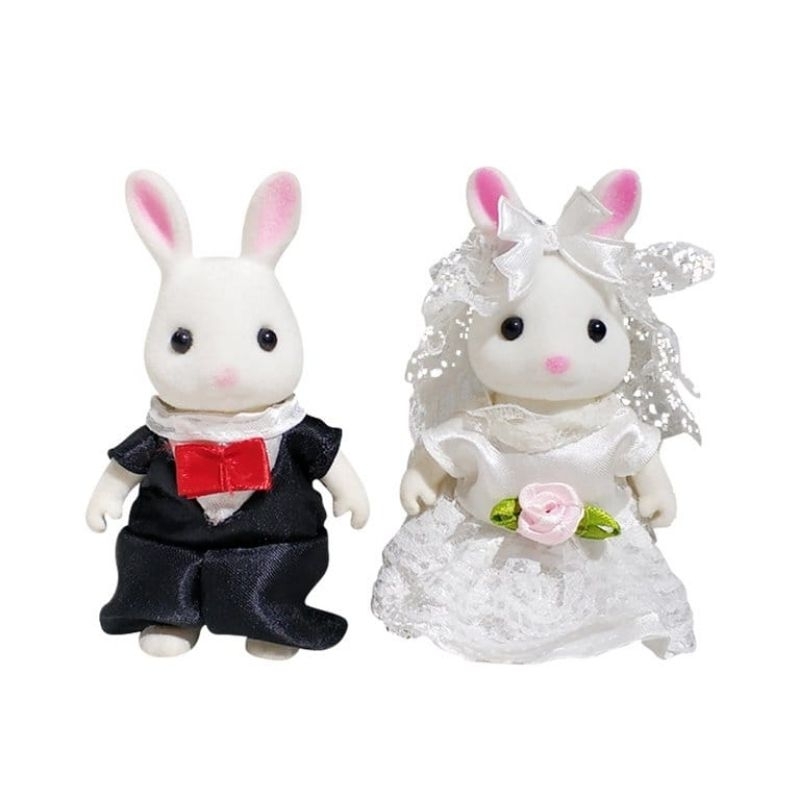 Jual Premium Boneka wedding rabbit boneka pengantin sangjit couple ...
