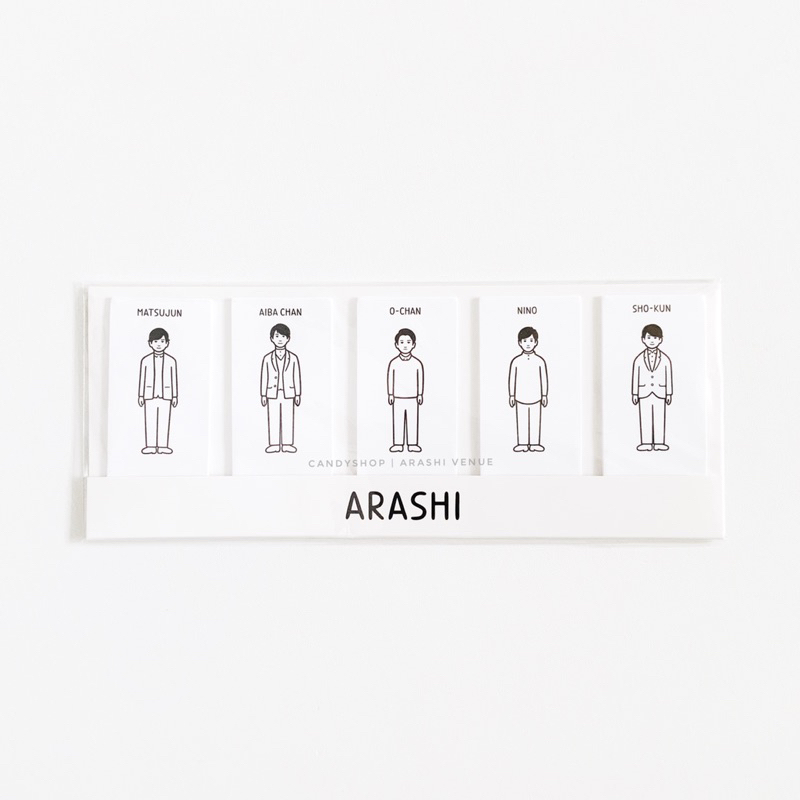 Jual Arashi x Noritake Journey exhibition standing sticky note | Shopee ...