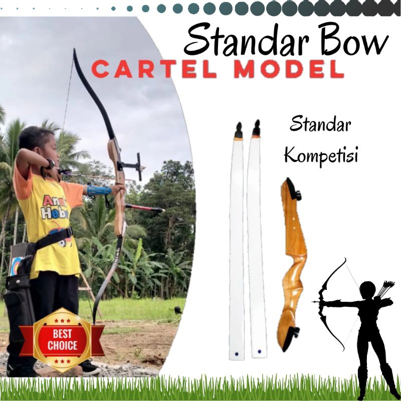 Jual Busur Panah Standar Model Cartel Panahan Kompetisi Anak SD ...