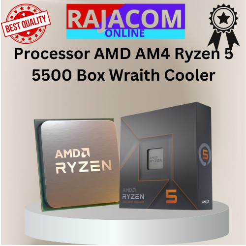 Jual Processor AMD AM4 Ryzen 5 5500 Box 6 core/12 thread | Shopee Indonesia