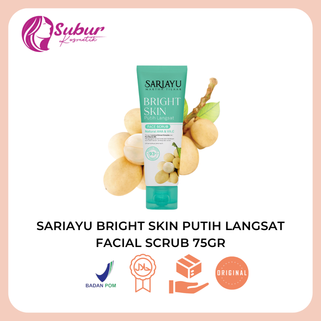 Jual Sariayu Facial Scrub Pl 75gr (kemasan baru) | Shopee Indonesia