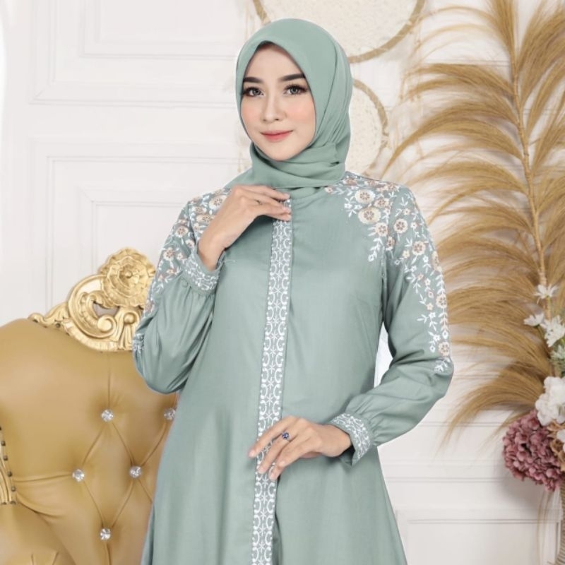 Jual GAMIS TOYOBO, GAMIS TERBARU GAMIS TOYOBO BORDIR TERBARU, BAHAN ...
