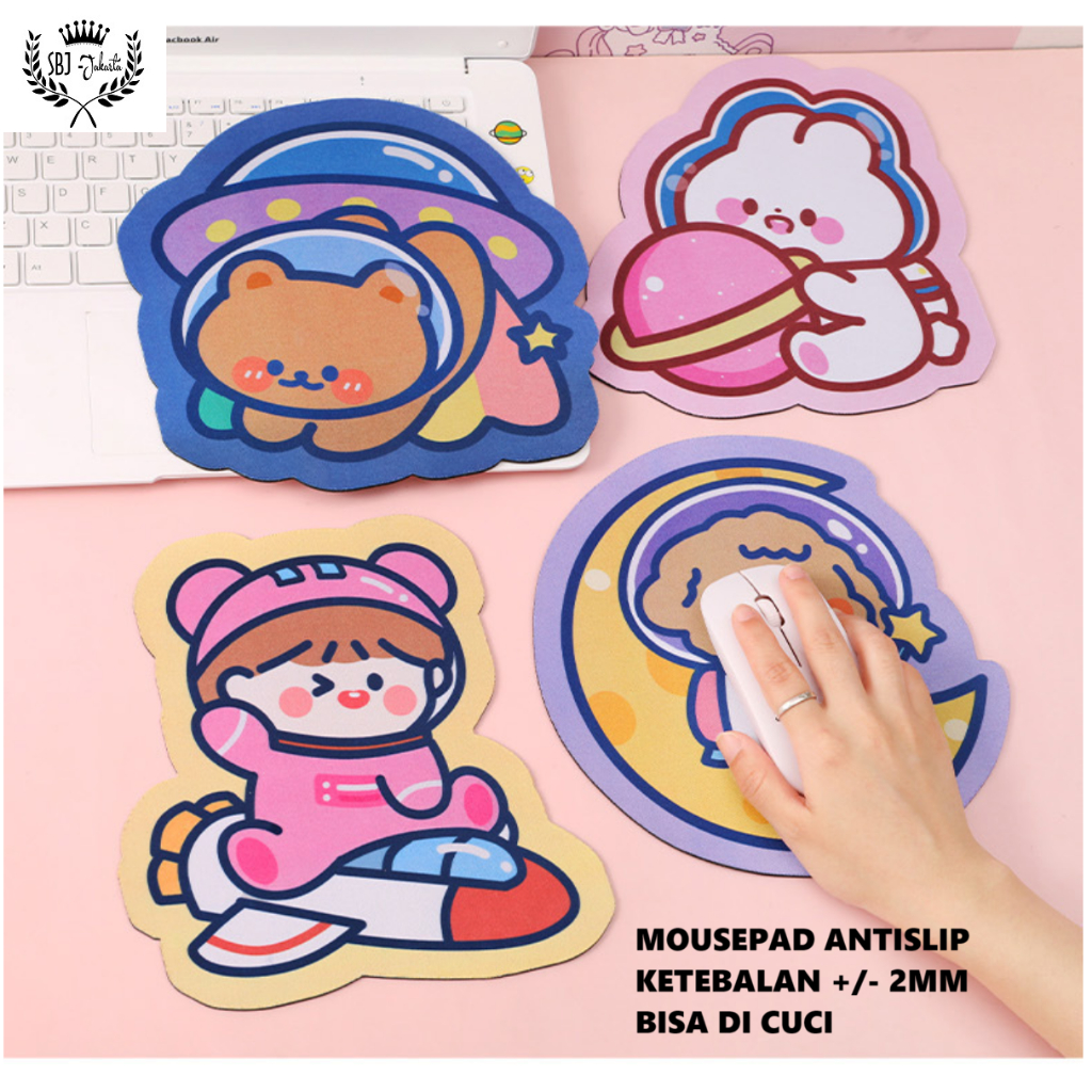 Jual Mouse Pad Korea Waterproof kualitas Top Mousepad Anti Slip ...