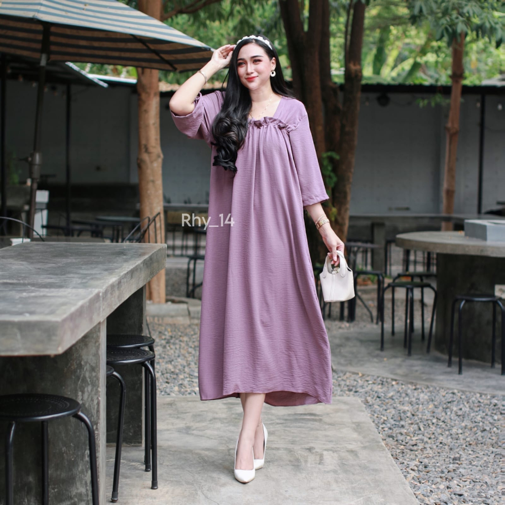 Jual Daster Fuji Longdress Crinkle Airflow / Longdress Fuji Crinkle ...