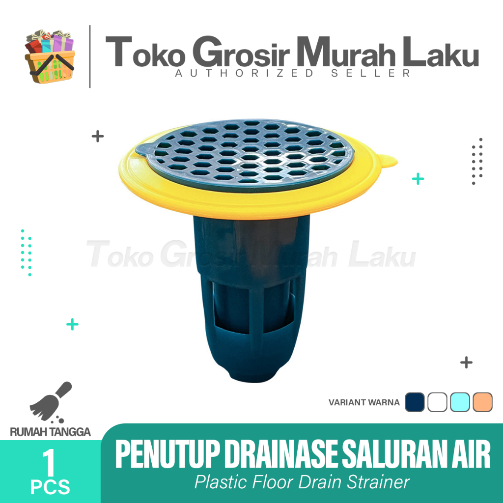 Jual Saringan Wastafel Plastik Drainase Penutup Saluran Air Anti Bau ...