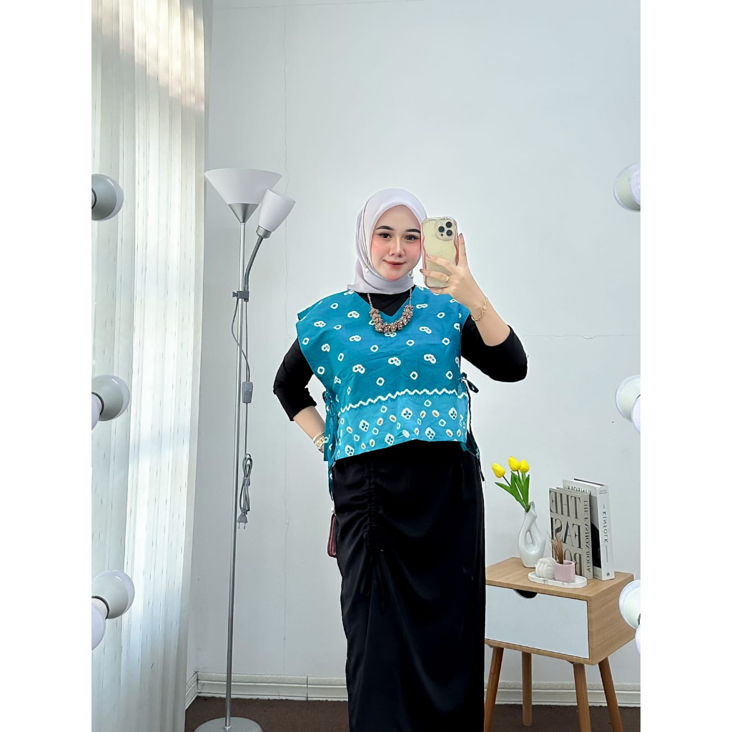 Jual Vest Jumputan Vest Batik Kekinian Vest Motif Qie Vest | Shopee ...