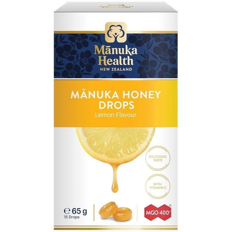 Jual Manuka Health Manuka Honey drops Lemon 15 pack 65g | Shopee Indonesia