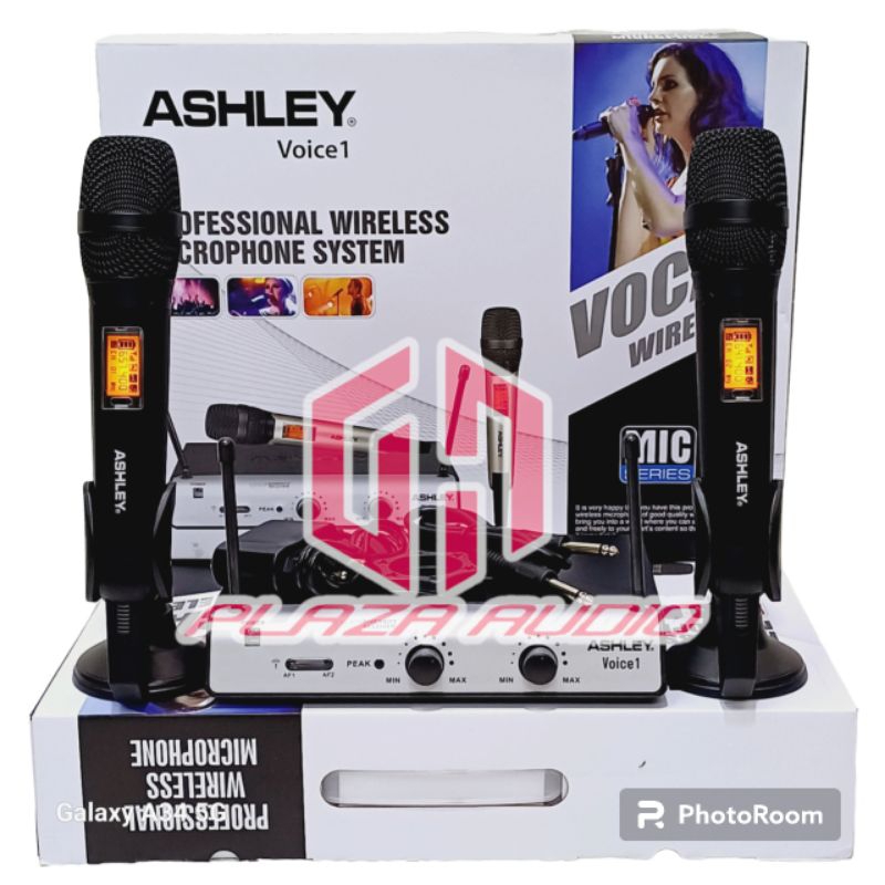 Jual [ 100% ORI ] Mic Wireless Ashley Voice 1 - Garansi 1 Tahun ...