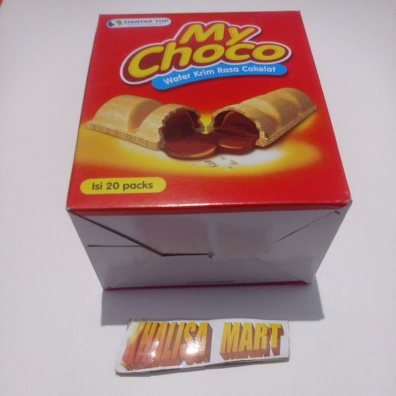 Jual My Choco Wafer Krim Rasa Coklat | Shopee Indonesia