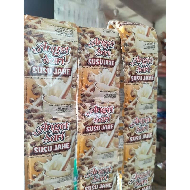 Jual ANGET SARI SUSU JAHE 25Gr 10sachet | Shopee Indonesia