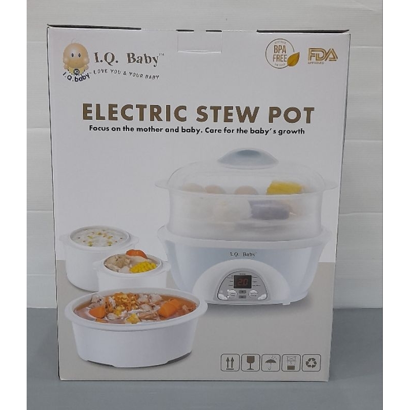 Jual IQ Baby 885 Slow Cooker Multifunction/IQ Baby 2 in1 Slow Cooker ...