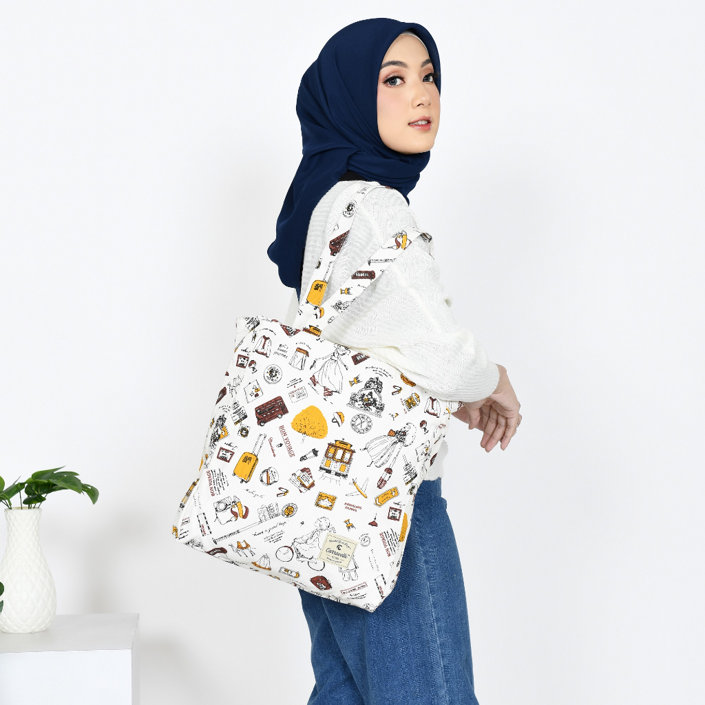 Jual NUDIE BAG/TOTEBAG CANVAS BESAR POLOS SUEDING TEBAL LEMBUT MODEL ...