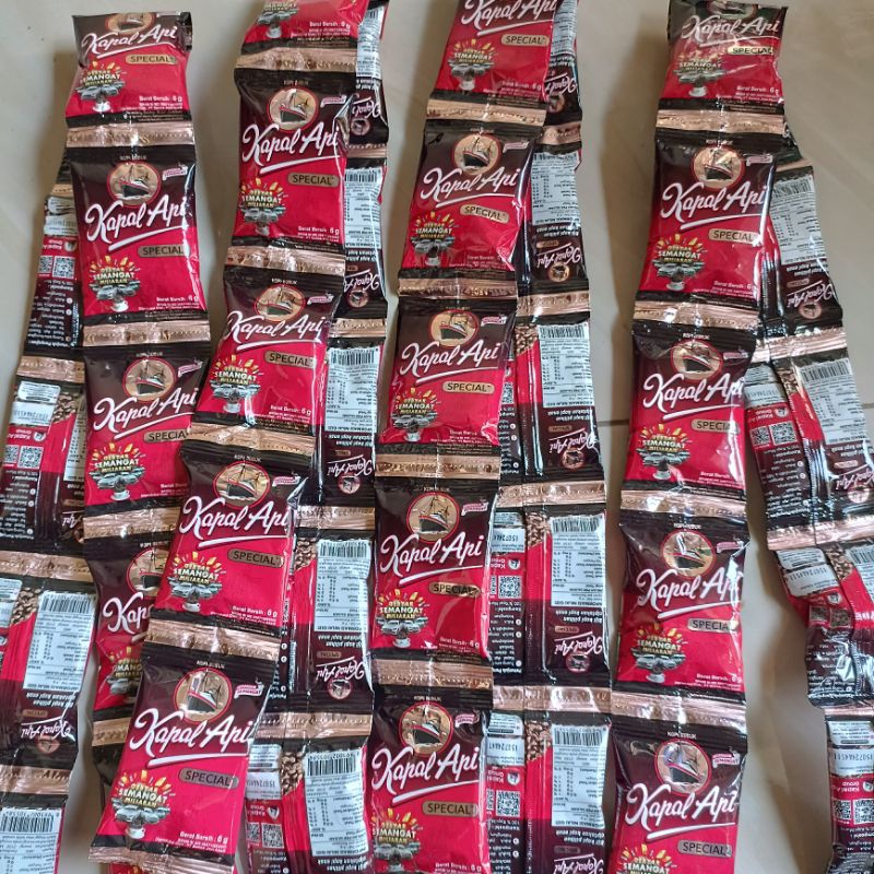 Jual Kopi Kapal Api Mini 6,5gr 1 renceng isi 10 pcs | Shopee Indonesia