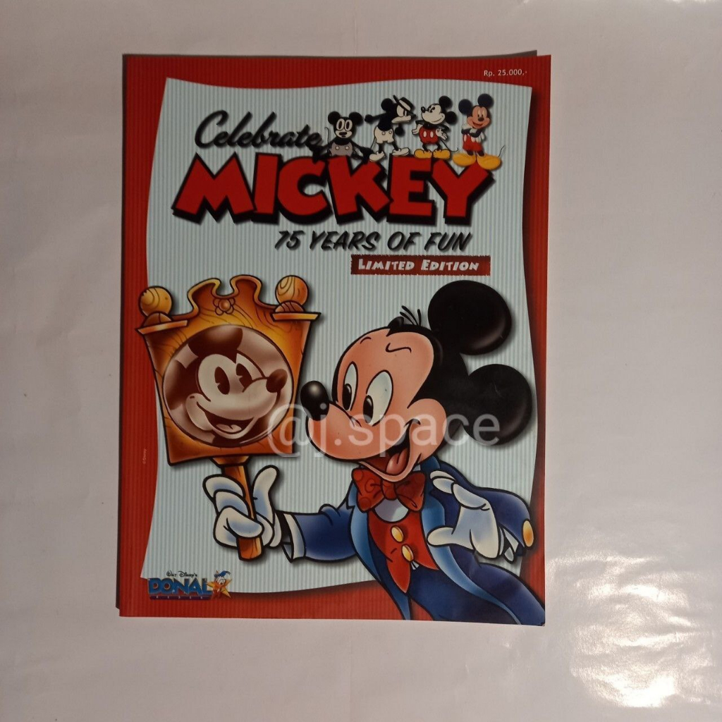 Jual MICKEY MOUSE 75 YEARS OF FUN LIMITED EDITION [buku komik edisi ...