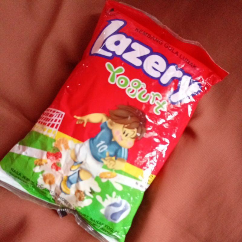 Jual Permen / Candy / kembang Gula lunak merk LAZERY yogurt - 100g ...
