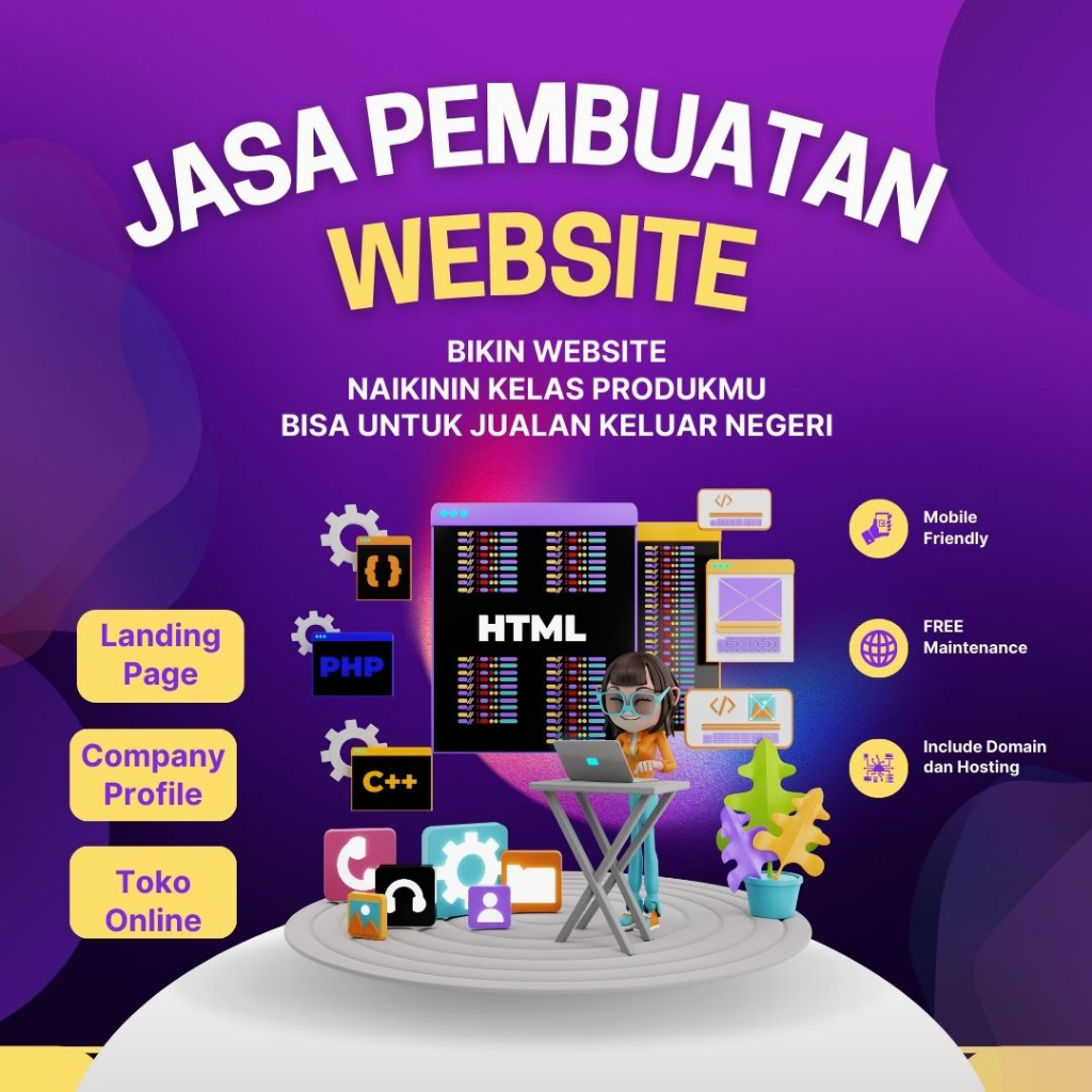 Jual Jasa Pembuatan Website Profesional | Shopee Indonesia