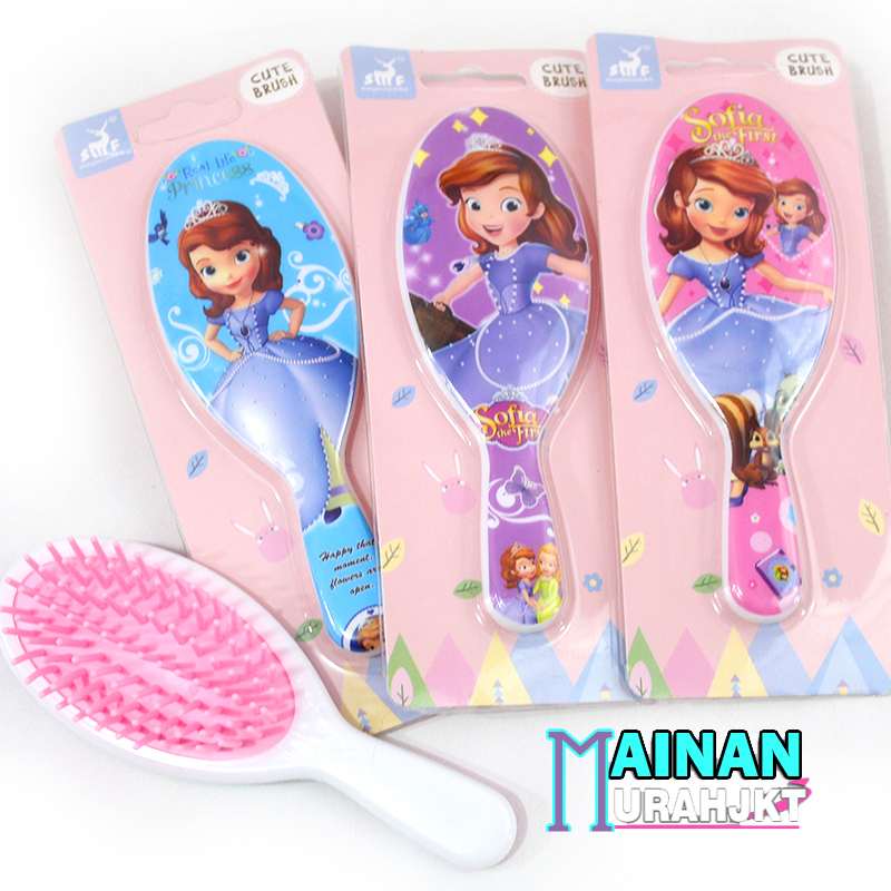 Jual SISIR ANAK MURAH CUTE BRUSH S-014 SISIR ANAK BERKARAKTER PRINCESS ...
