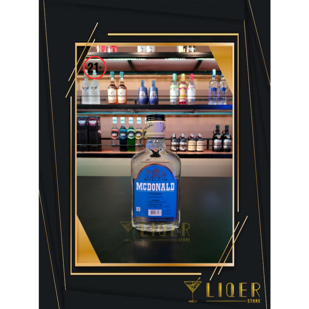 Jual McDonald Vodka 180ml - Vodka botol ceper | Shopee Indonesia
