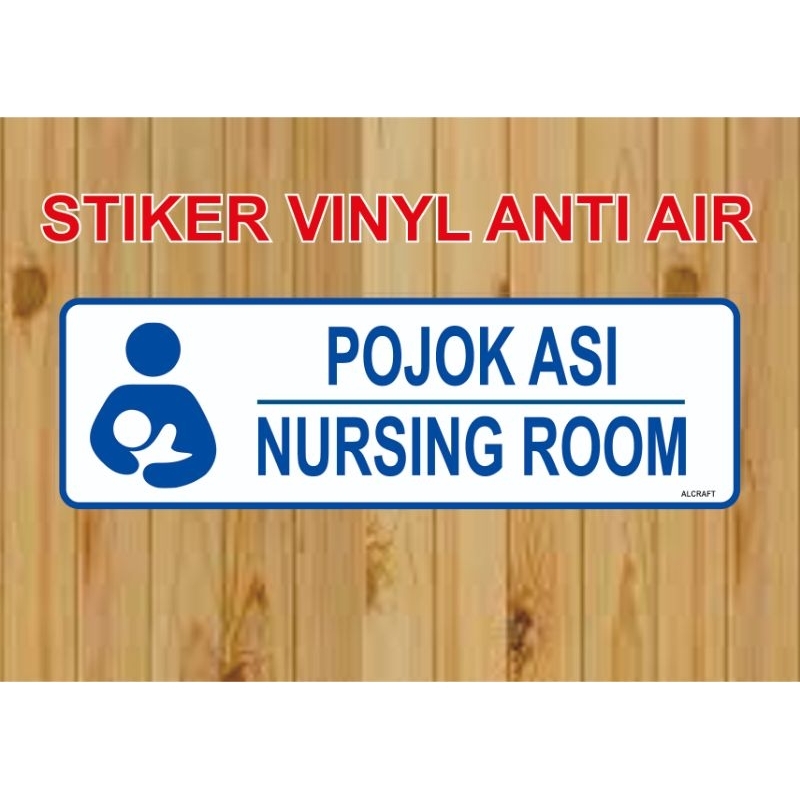 Jual Sticker Sign 25x8cm Ruang Pojok Asi | Shopee Indonesia