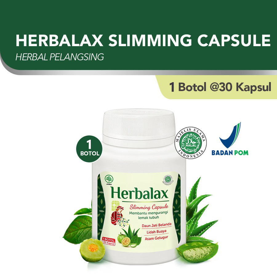 Jual HERBALAX slimming capsule Herbal Pelangsing | Shopee Indonesia