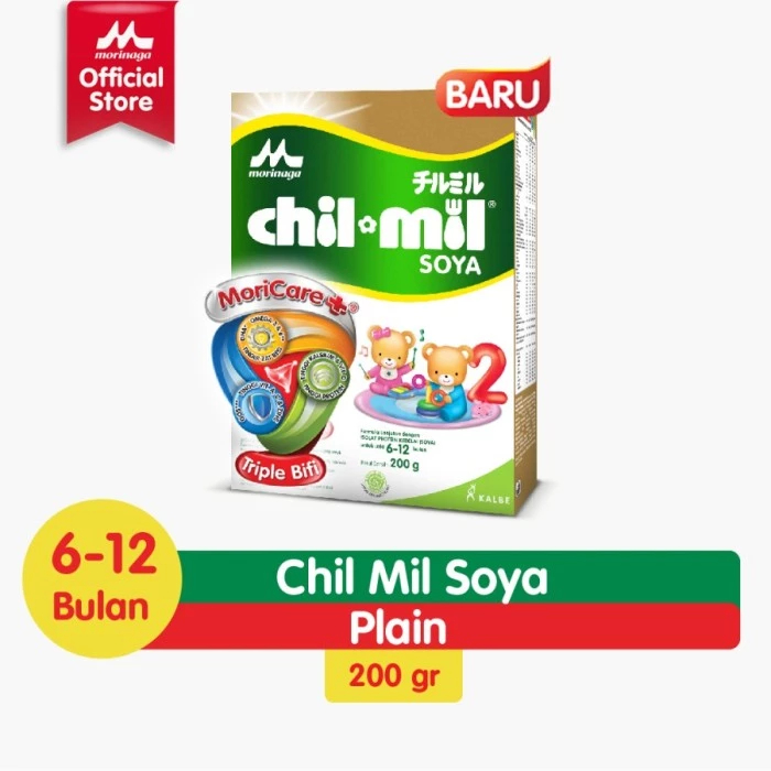 Jual MORINAGA CHIL MIL SOYA 2/ TAHAP 2/ 200 GR/ UNTUK USIA 6-12 BULAN ...