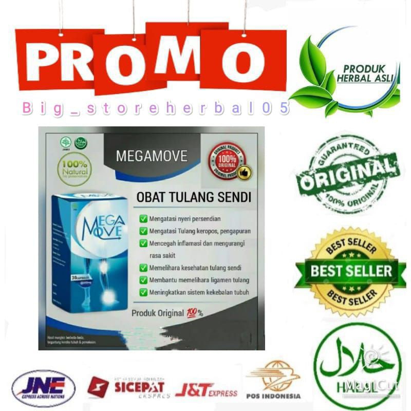 Jual MEGAMOVE OBAT NYERI SENDI DAN TULANG MEGA MOVE ASLI ORIGINAL ...