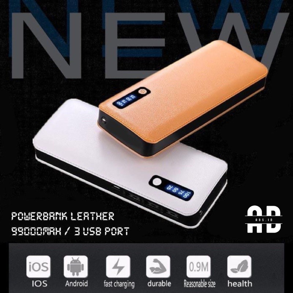 Jual ABS - Power Bank 99000mah 2 usb Led/ Fashion Lights/Power Bank 3 ...
