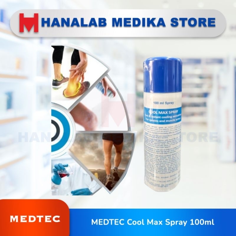 Jual MEDTEC Cool Max Spray 100ml ED: 2027-01 | Shopee Indonesia